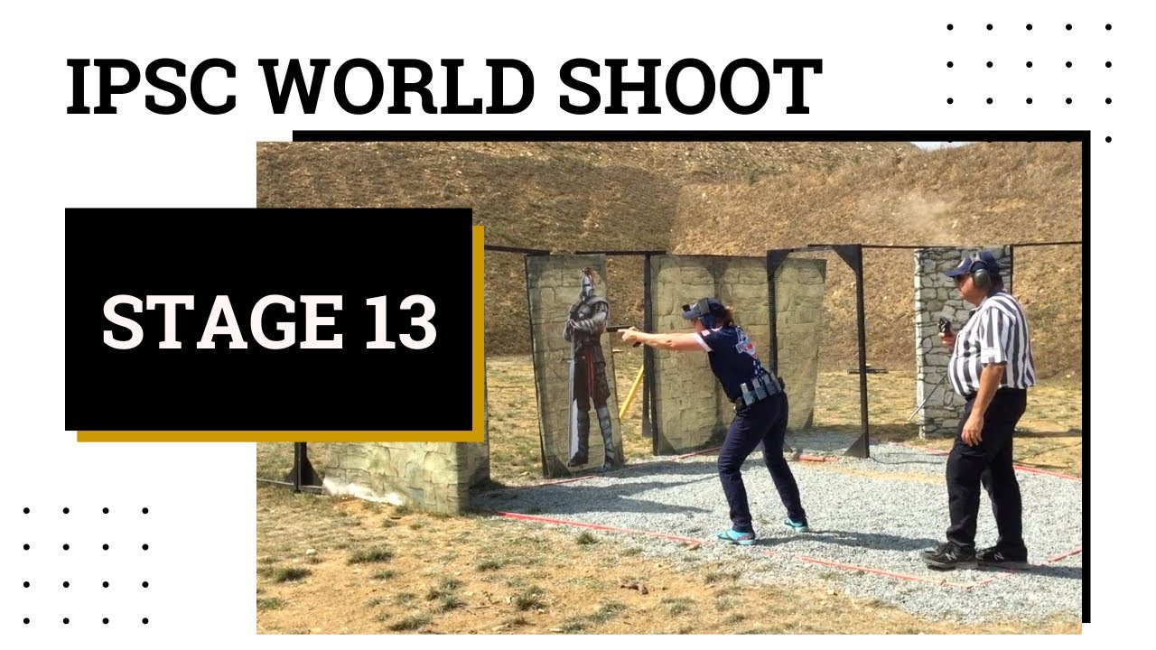 Stage 13 - 2017 IPSC World Shoot Classic Division | JulieG.TV | RecoilTV